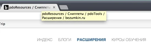 Динамический title страницы - радуем поисковики / Тонкости и трюки / bezumkin.ru